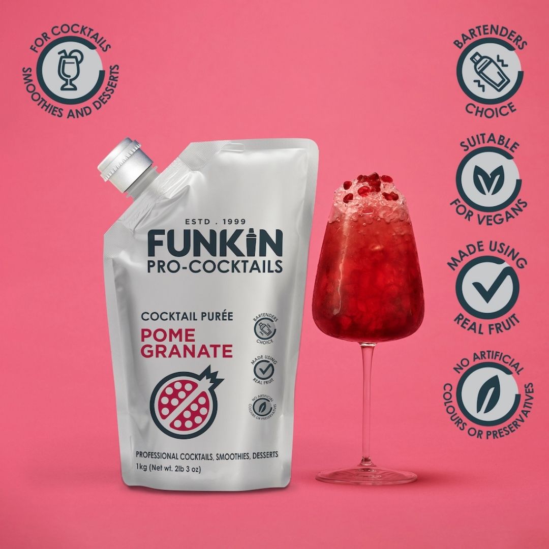 Pomegranate Purée | Funkin Cocktails Trade Hub