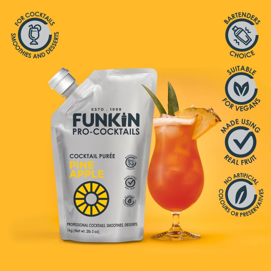 Pineapple Purée | Funkin Cocktails Trade Hub