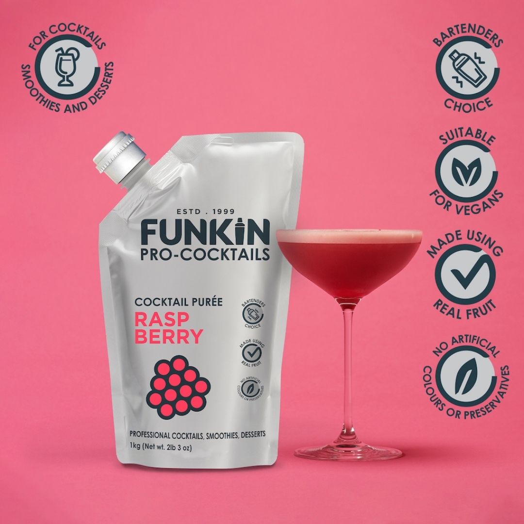Raspberry Purée | Funkin Cocktails Trade Hub